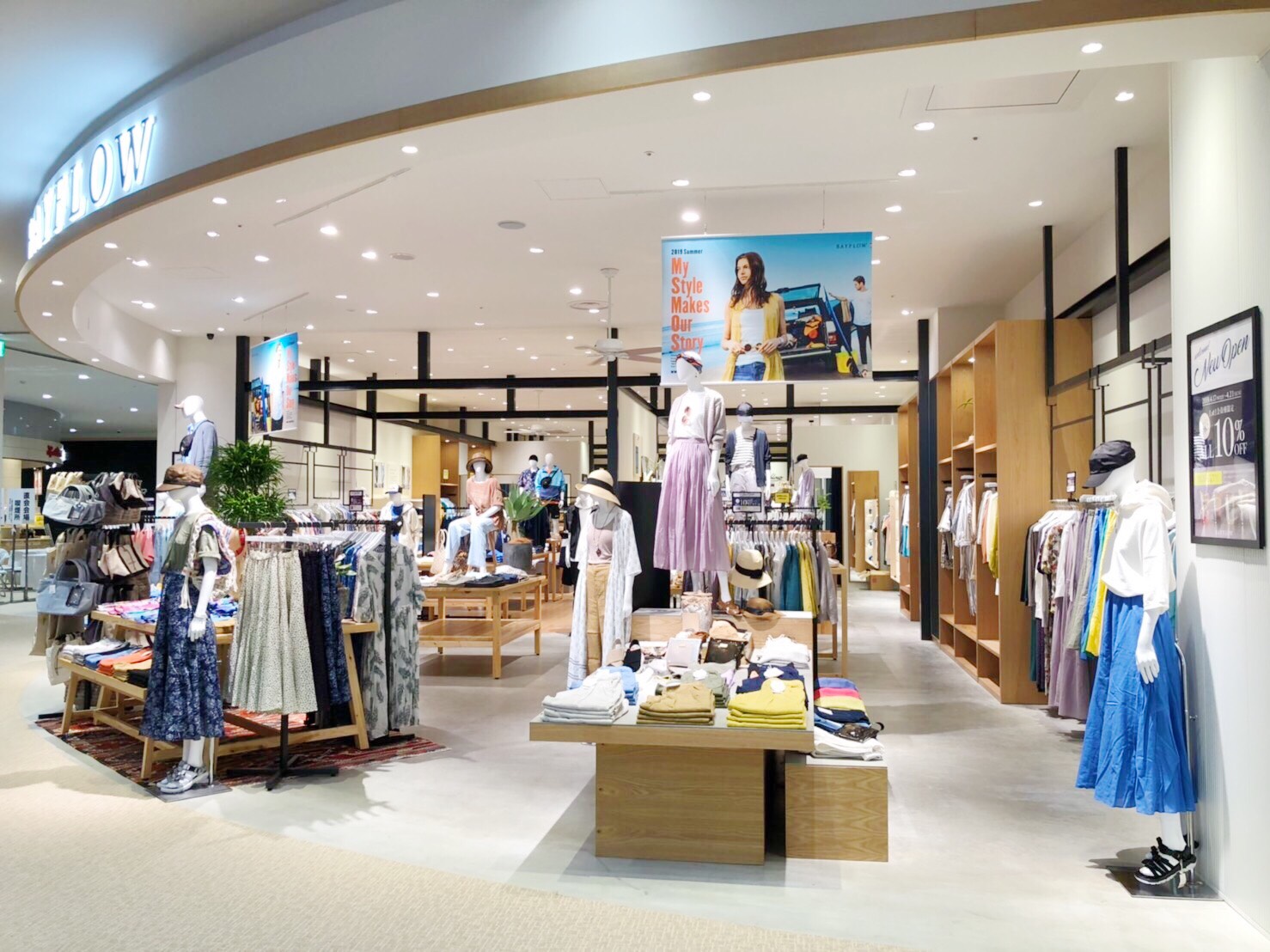 【NEW OPEN】BAYFLOW cafe併設！イオンモール名取店 | BAYFLOW オフィシャルブランドサイト